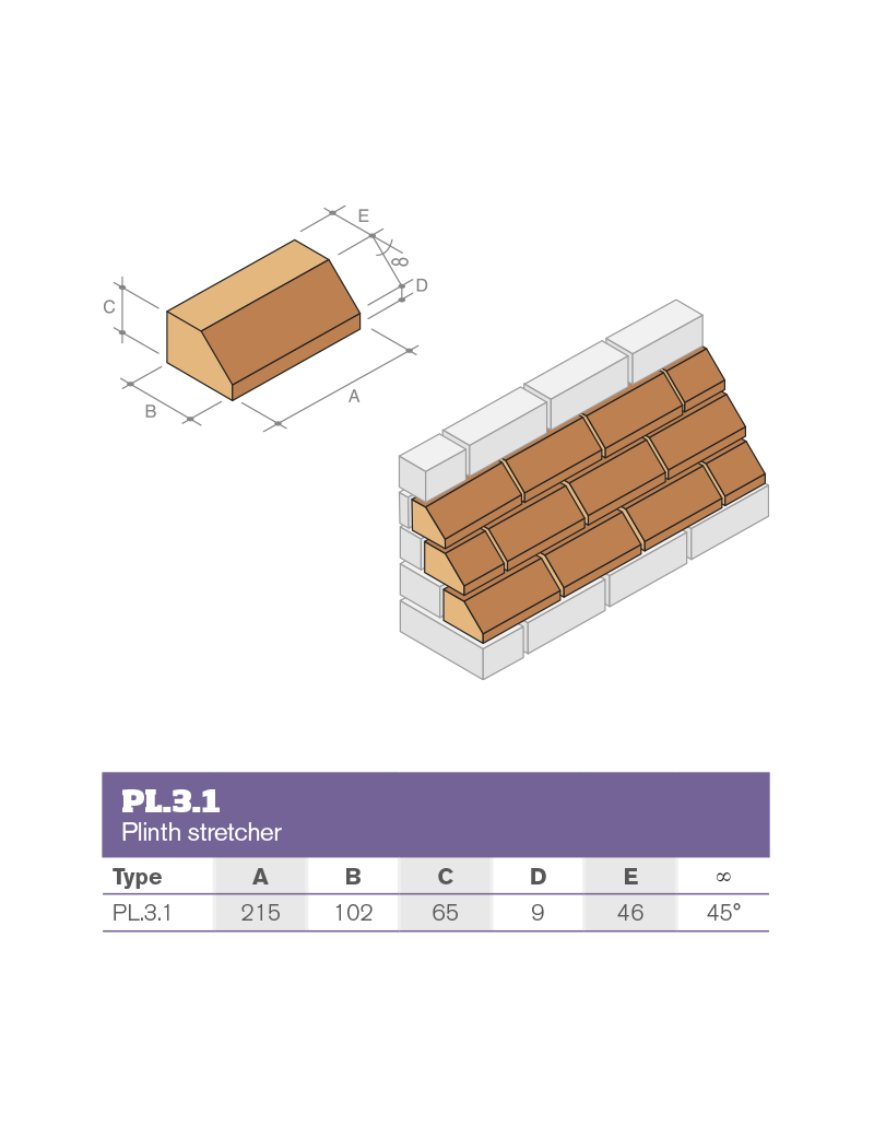 Cradley Plinth Bricks
